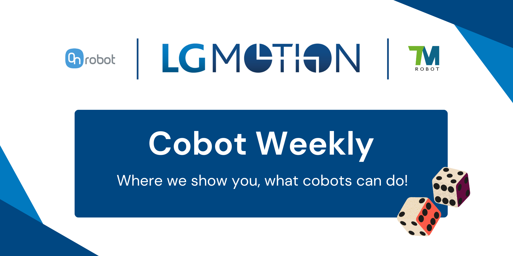 Cobot Weekly 12 - Techman Robot AI detection - Techman Robot UK - LG Motion